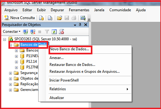 Configuração Obdc Sql Server Central De Atendimento Totvs