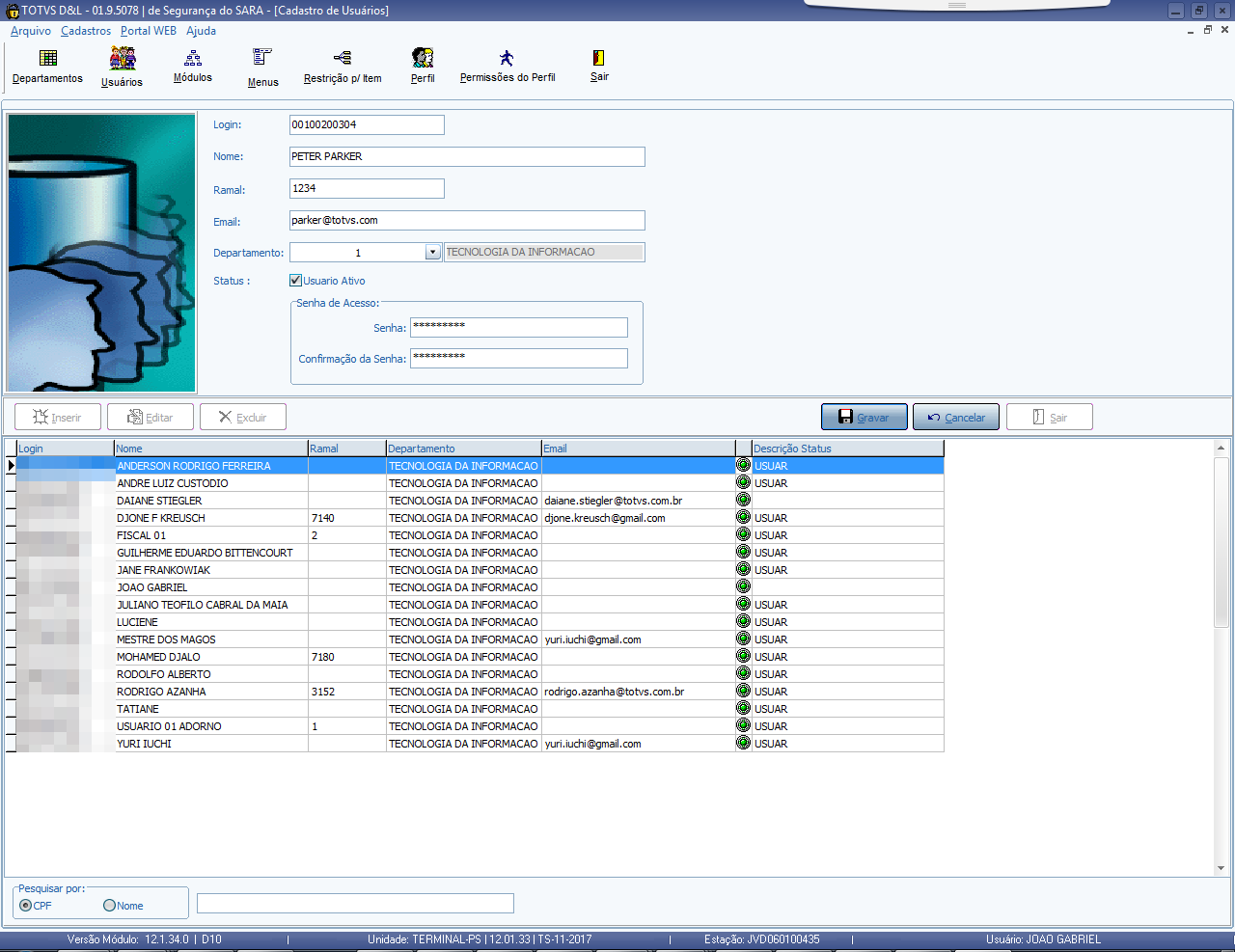 SARA - SEGURANÇA - Como cadastrar um novo usuário no SARA – Central de ...