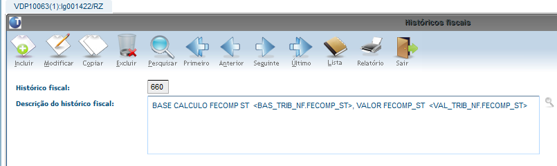 Cross Segmentos - Linha Logix - NFE - Configuração do FECOMP-ST para a ...