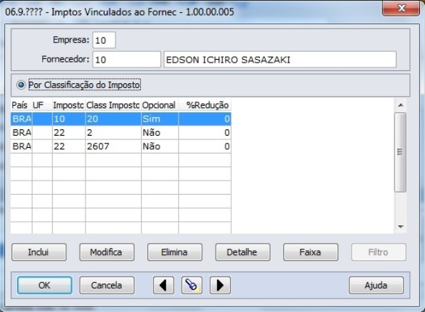 Cross Segmentos - Linha Datasul - MRE - Tratamento para Impostos ...
