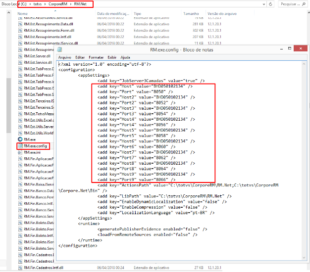 Framework - Linha RM - Frame - Balanceamento nativo - Múltiplos hosts ...