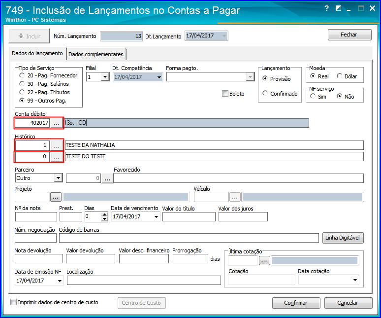 WINT - Como realizar um RPA com destaque do IRF na rotina 735 – Central ...
