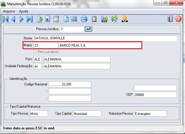 Cross Segmentos - Linha Datasul - APB - Vinculação de Antecipação a ...