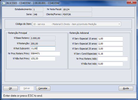 Cross Segmentos - Linha Datasul - MFT - Geração do registro R-2020 ...