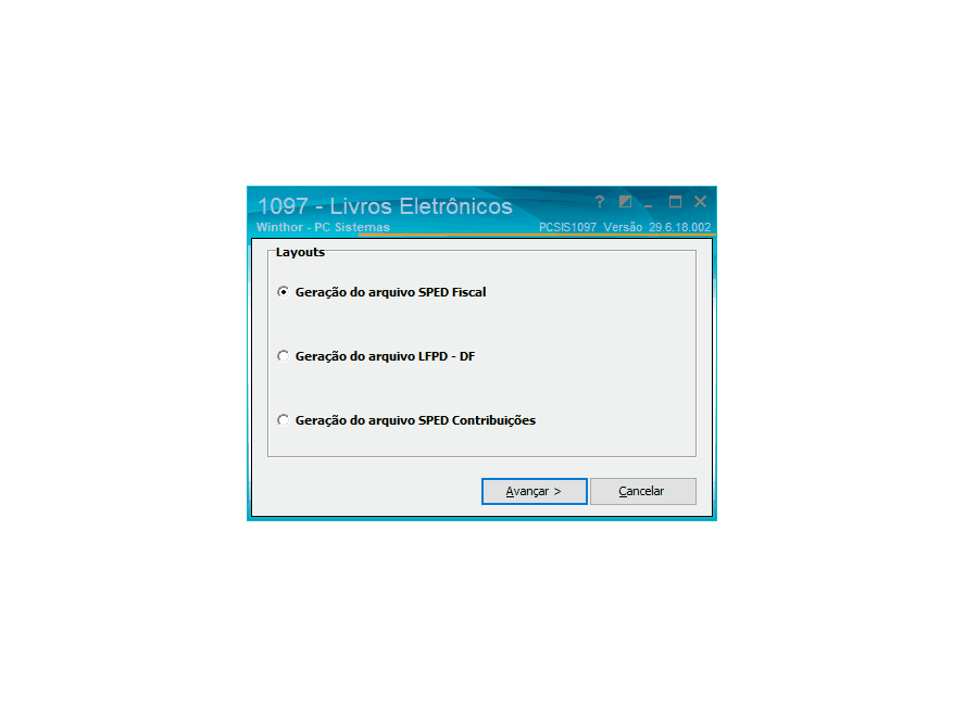 WINT - Organização hierárquica dos blocos/registros do arquivo está ...