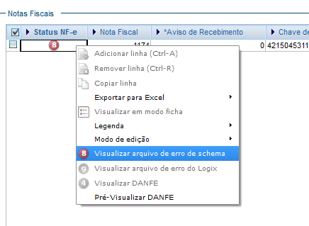 Cross Segmentos - Linha Logix - NFE - Status 8 no OBF40000 – Central de ...