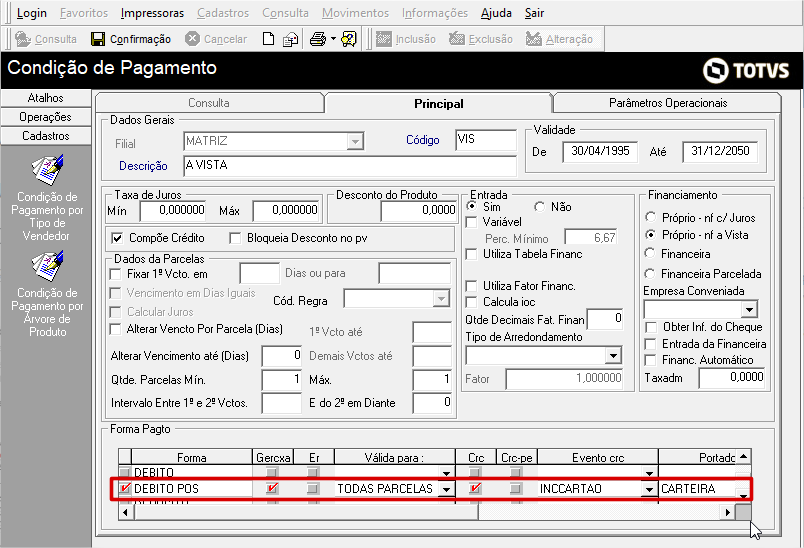 GA – Totvs Homecenter (Linha Gemco) - SAÍDAS - Como associar uma nova ...