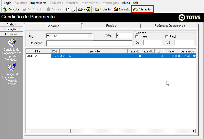 GA – Totvs Homecenter (Linha Gemco) - SAÍDAS - Como associar uma nova ...