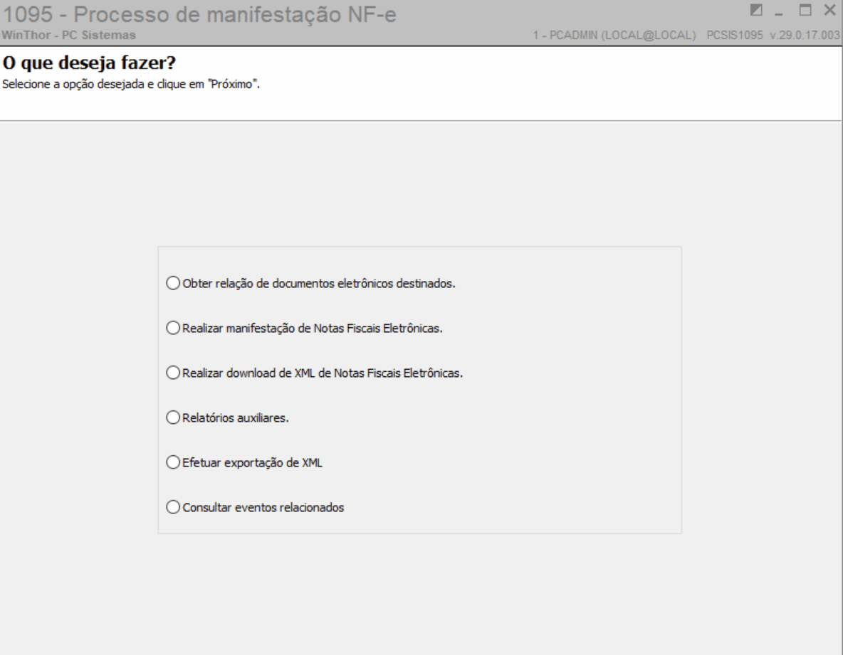 WINT - Como manifestar todas as notas de uma vez através da rotina 1095 ...