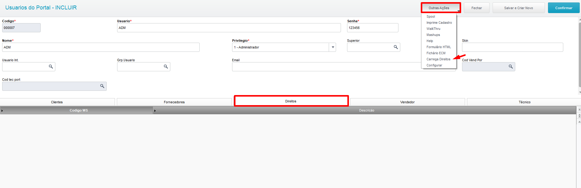 RH - Linha Protheus - PORTAL GCH - Como criar usuário para relacionar ...