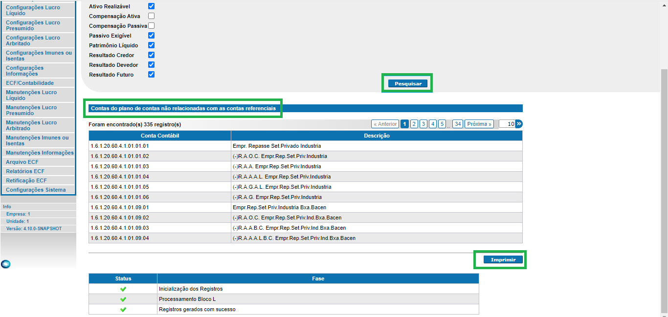 TFS - JECF - Gerar vínculo entre contas do Plano Cosif e Plano ...