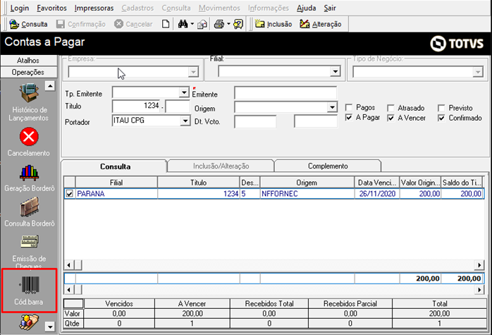 TOTVS VAREJO HOMECENTER - MODULAR FINANCEIRO - FINANCEIRO - CONTAS A ...