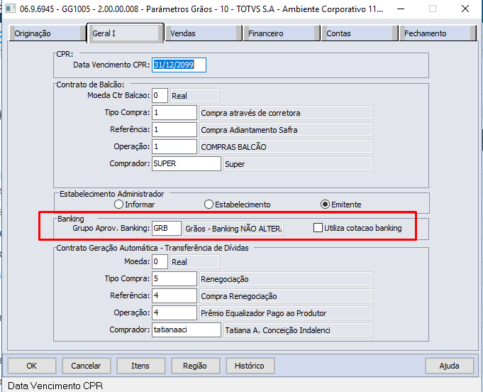Agro - Linha Datasul - GGP - Quando Trade Slip é submetido a Aprovação ...