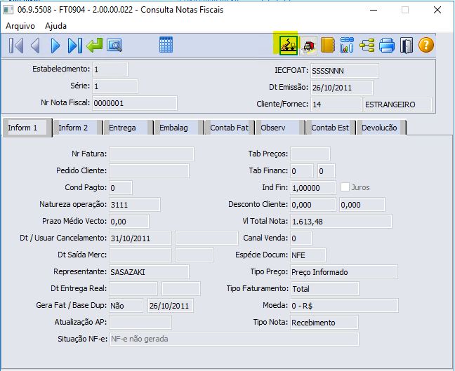Logística - Linha Protheus - GFE - Detalhamento de Dados de Frete na ...