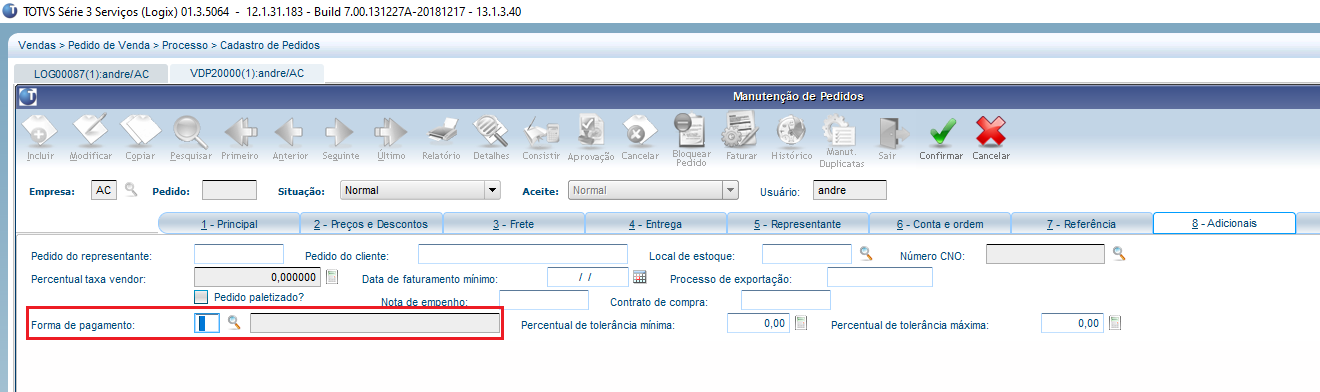 Cross Segmentos - Linha Logix - NFE - Geração das tags tPag e vPag ...