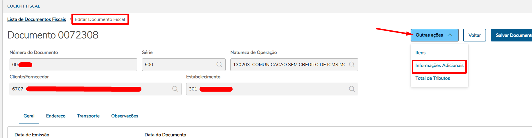 Cross Segmentos - Linha Datasul - MLF - SPED Fiscal – Registro D700 ...