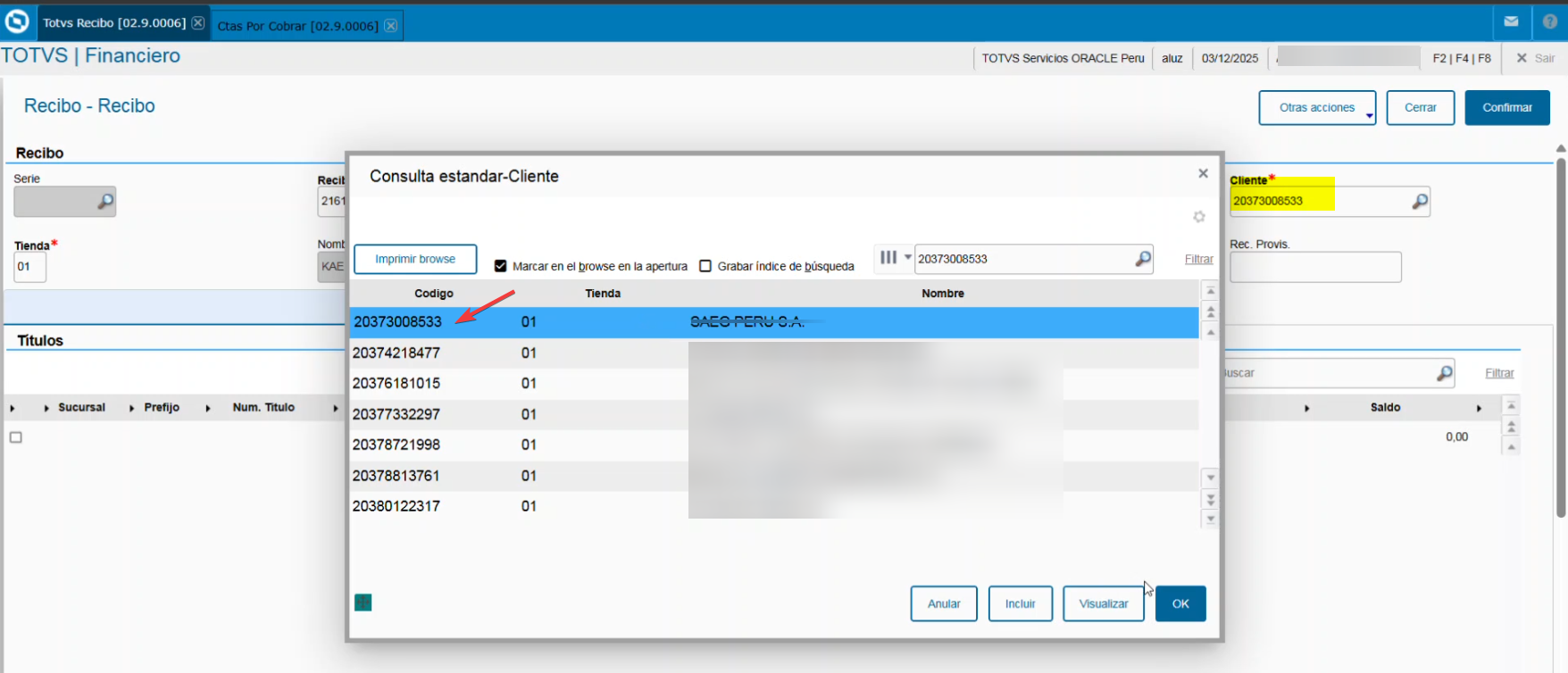 Cross Segmentos - TOTVS BackOffice (Línea Protheus) - MI - Financiero (SIGAFIN) - FINA998 - Al ...