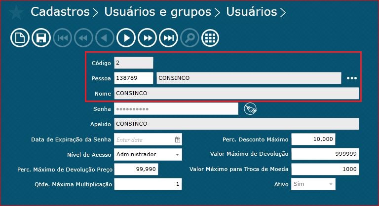 Varejo Supermercados - Segurança - Ajuste de autenticação por biometria ...