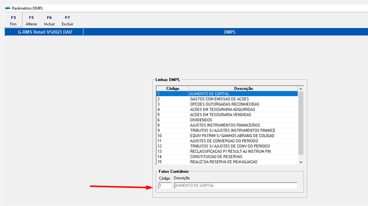 RMS - CTN - GERAÇÃO DA DMPL - DEMONSTRAÇÃO DAS MUTAÇÕES DO PATRIMÔNIO ...