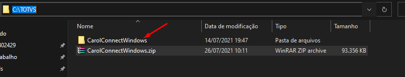 TOTVS CAROL - Carol Connect (2C) - Como instalar a Carol Connect (2C ...