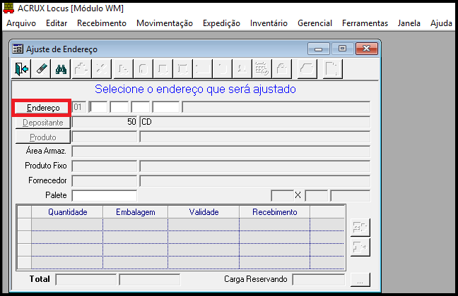 Varejo - Supermercados - Logística WM - Locus WMS - Verificar status do ...