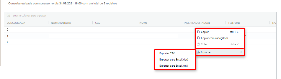 CLOUD - RM - Consulta SQL – Central de Atendimento TOTVS