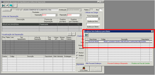 Varejo - Supermercados - Locus WMS - Geração de Cargas de Expedição por ...
