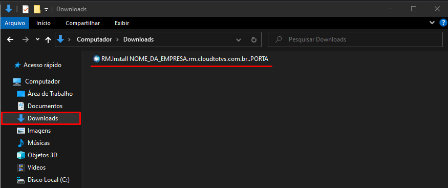 CLOUD - RM - Download e instalação do Smartclient – Central de ...