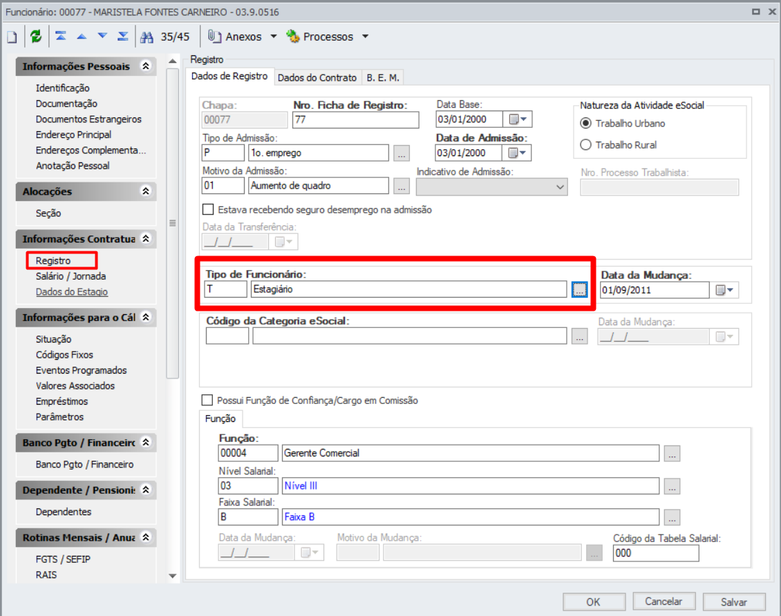 RH - RM - FOP - Cadastro de estagiários e funcionários estrangeiros ...