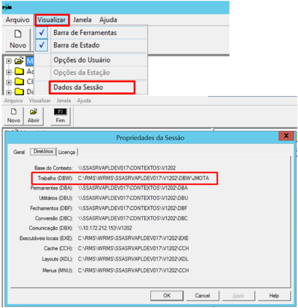 RMS - INF - Ativação e configuração de LOG – Central de Atendimento TOTVS