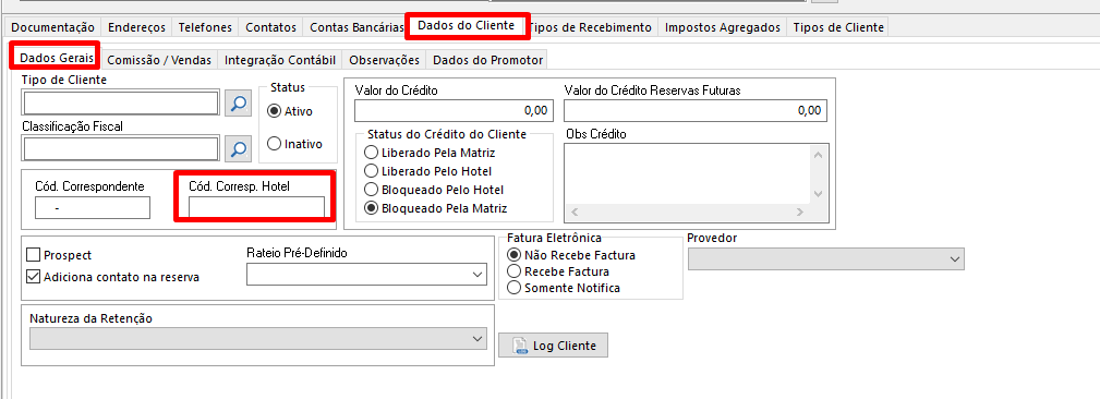 Hospitalidade - TOTVS Backoffice (Linha CMNET) - Fatura - Importação ...