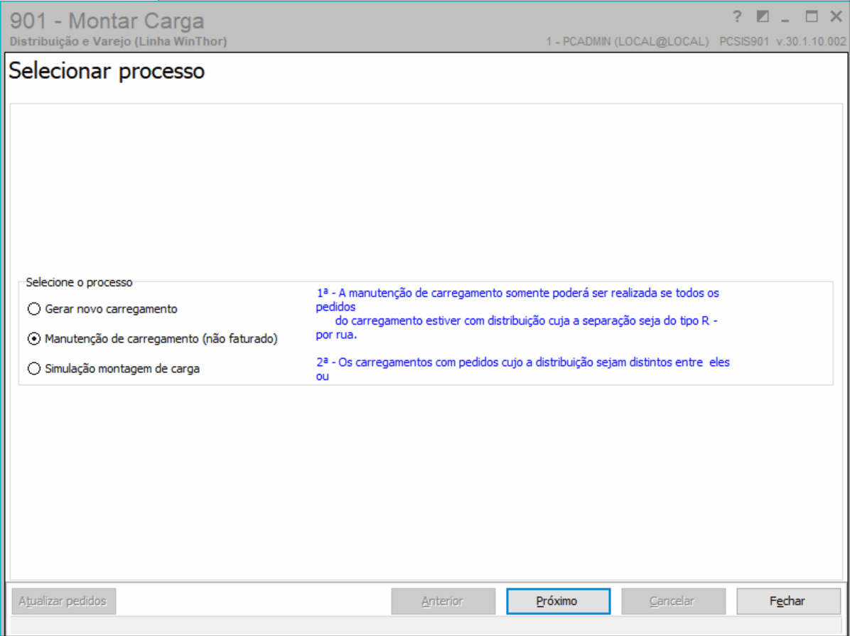 WINT - Como definir rotas para pesquisa dos pedidos – Central de Atendimento TOTVS