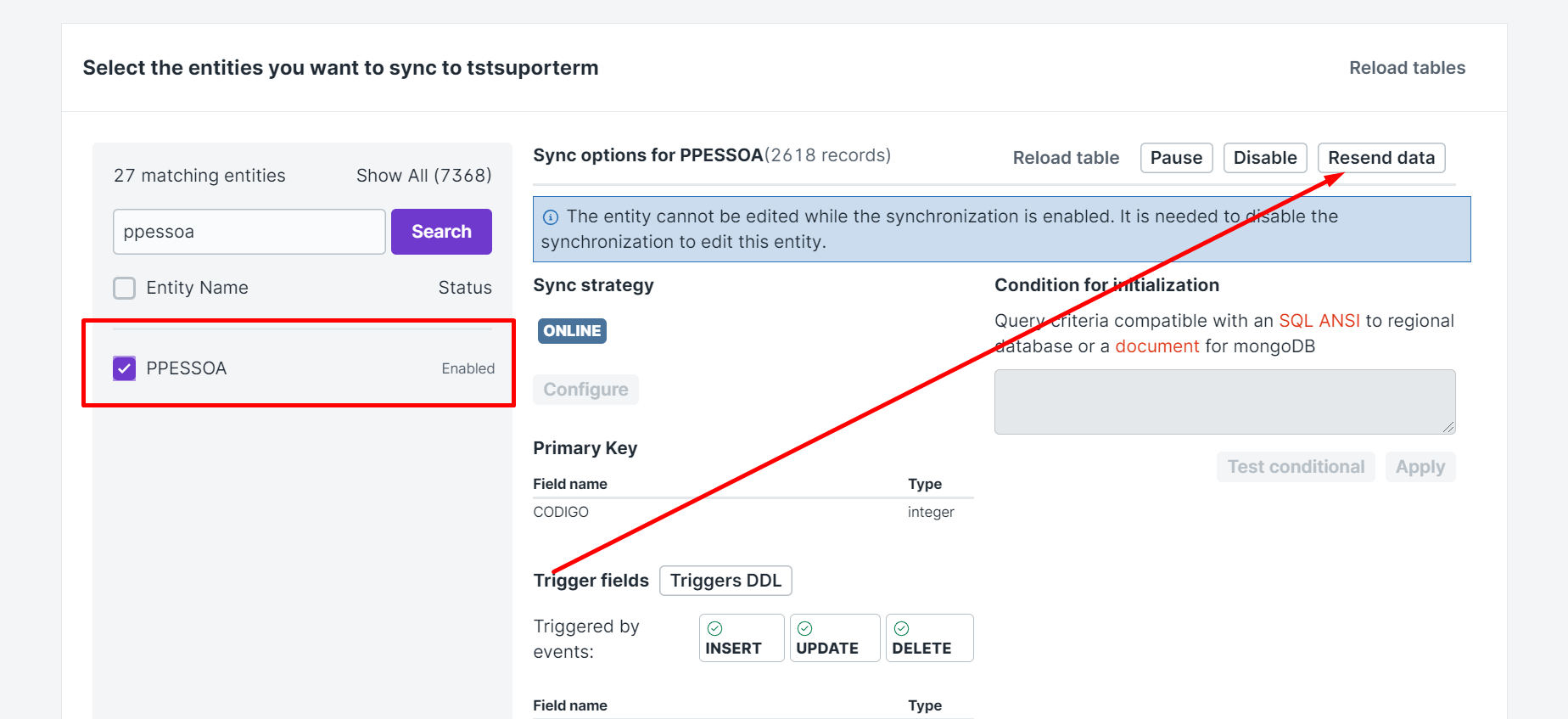 TOTVS CAROL - Carol Connect (2C) - Como forçar o reenvio de dados de ...