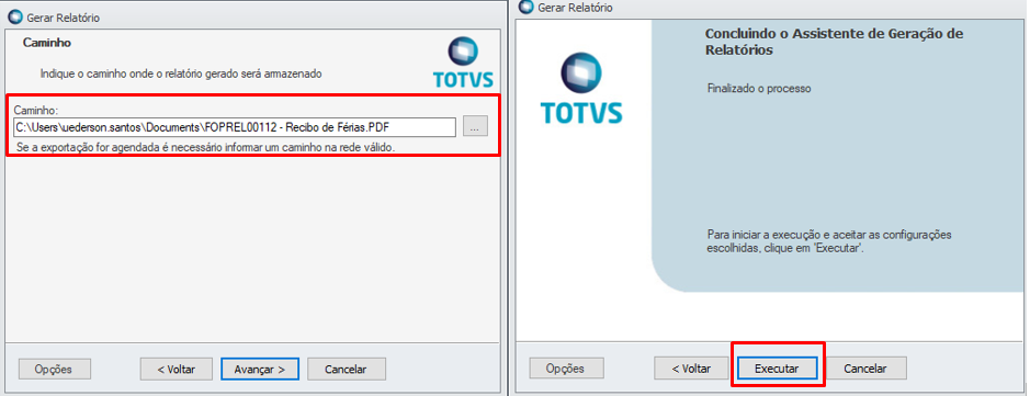 RH - RM - FOP - Exportar Relatórios no RM Reports em formatos como: Excel, PDF, HTML dentre ...