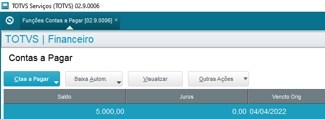 Cross Segmento - Backoffice Linha Protheus - SIGAFIN - FINA050 - Como ...