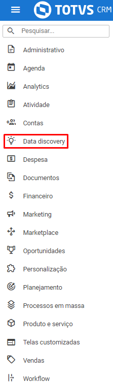 Cross Segmentos - CRM Gestão de Clientes - Data Discovery - Desvincular ...