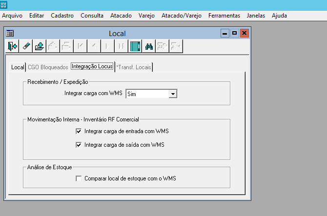 Varejo - Supermercados - Local - Integração Locus (WMS) – Central de ...