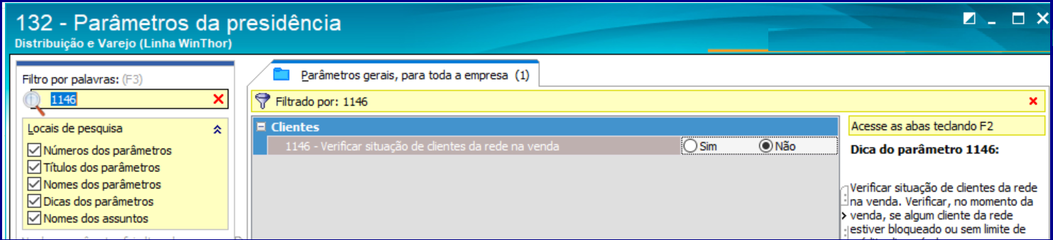 WINT - Cliente bloqueado! Deseja gerar orçamento de venda – Central de ...