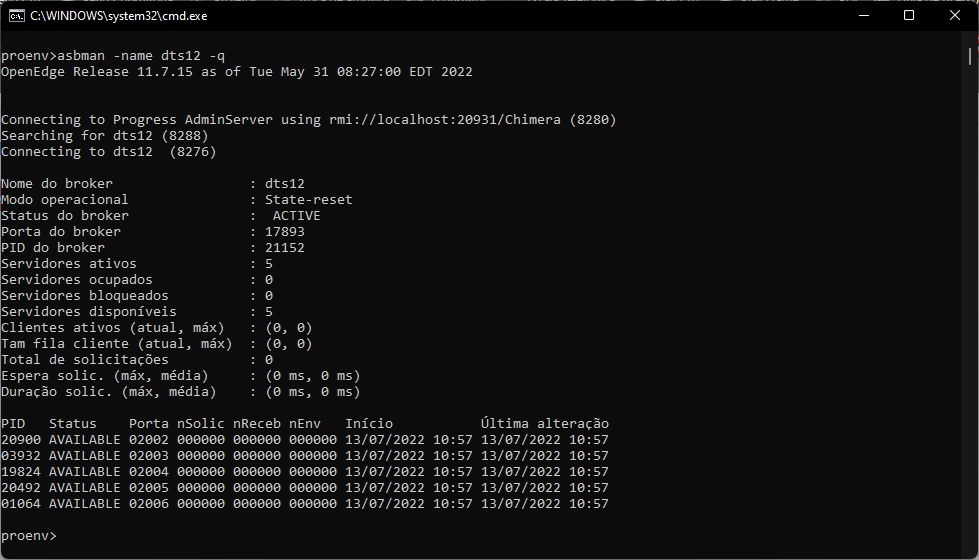 Framework Linha Datasul Tec Como Identificar Se O Appserver Progress Está Ativo Central