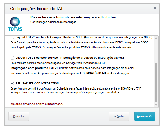 Cross Segmentos - Backoffice Protheus - TAF - REINF - Como configurar o ...