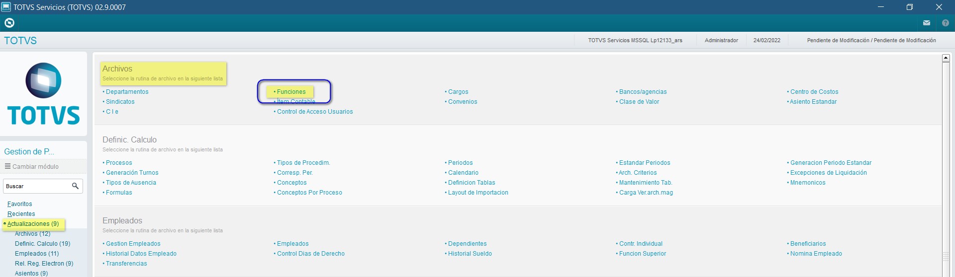 TOTVS RH - TOTVS RH (LINEA PROTHEUS) - MI – Gestión de Personal ...