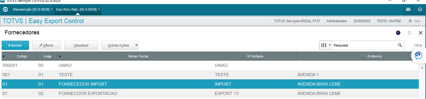 Cross Segmento Totvs Backoffice Linha Protheus Sigaeec Qual A