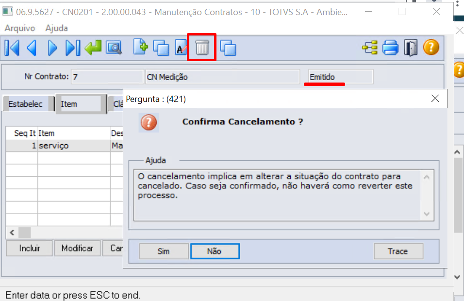 Cross Segmentos - Linha Datasul - MCN - Como Cancelar Contrato de ...