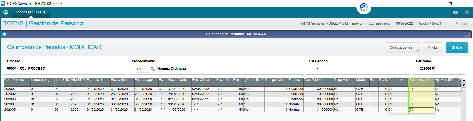 TOTVS RH - TOTVS RH (Línea Protheus) - MI - Gestión de Personal ...