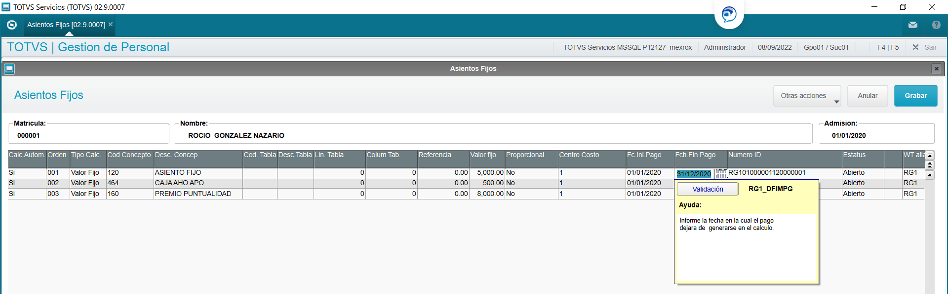 TOTVS RH - TOTVS RH (Línea Protheus) - MI - Gestión de Personal ...