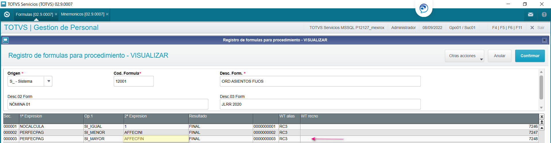 TOTVS RH - TOTVS RH (Línea Protheus) - MI - Gestión de Personal ...