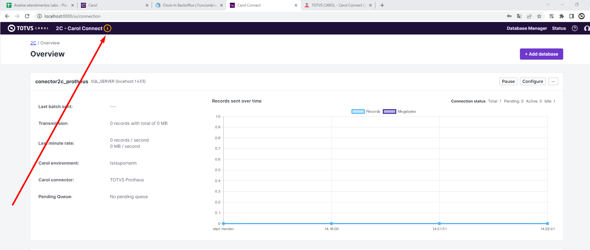 TOTVS CAROL - Carol Connect (2C) - Como verificar se há atualização do ...