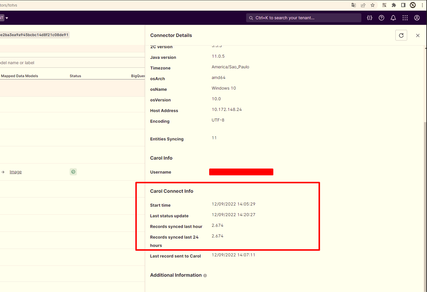TOTVS CAROL - Carol Connect (2C) - O que fazer caso o 2C apresente a ...