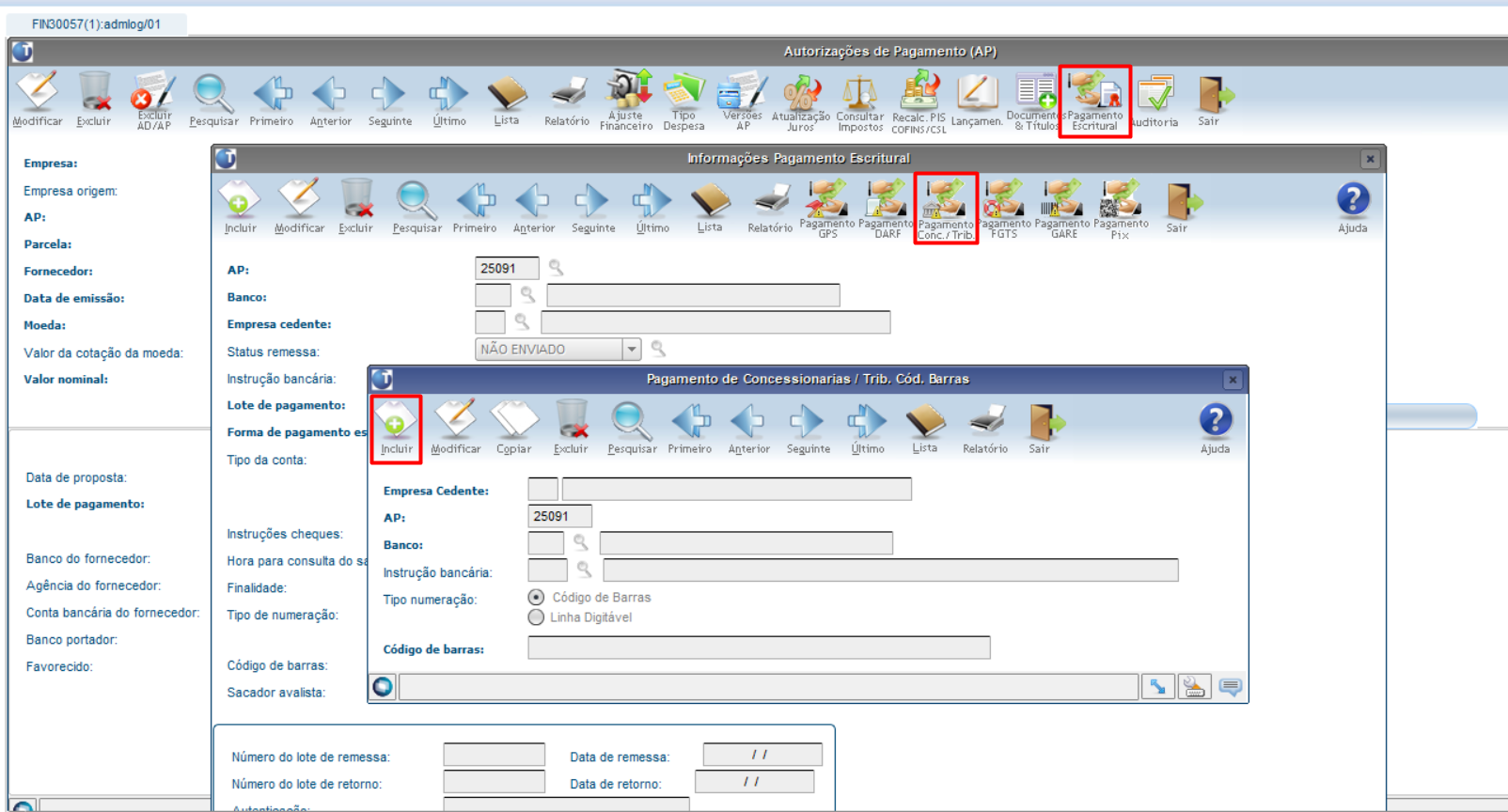 Cross Segmentos - Linha Logix - CAP - Informar linha digitável ou código de barras para ...