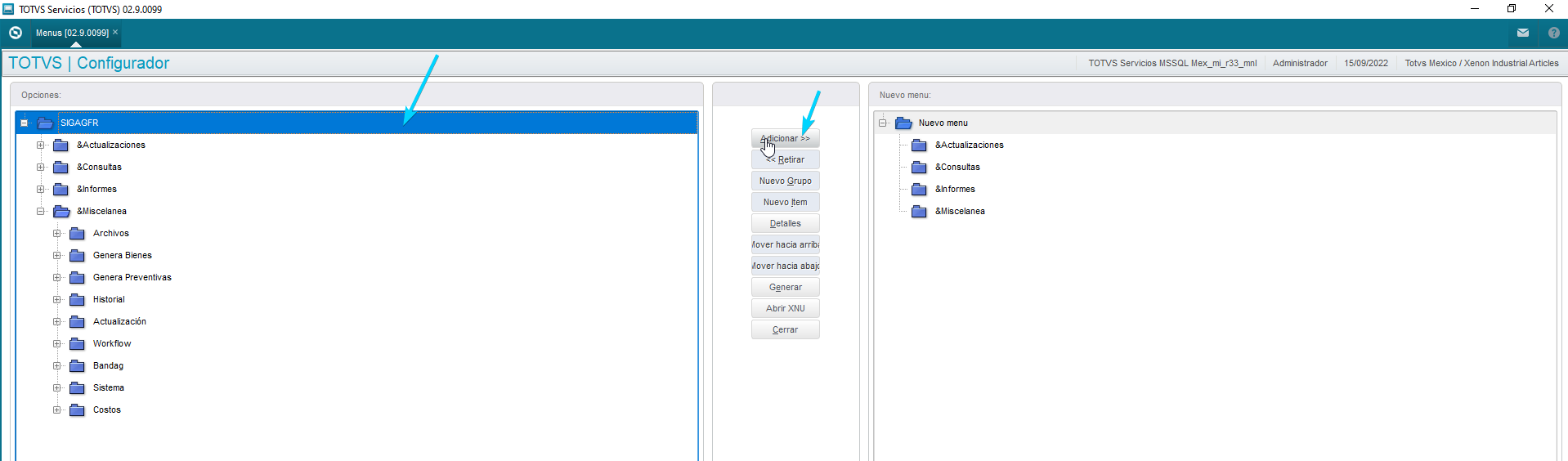 Cross Segmentos - TOTVS BackOffice (Línea Protheus) - MI - Gestión de ...